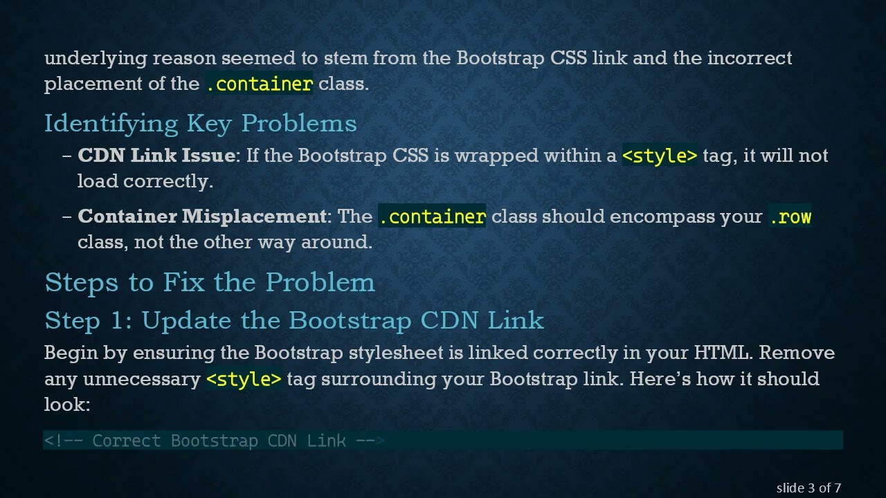 Fixing Bootstrap 4 Column Stacking Issues for a Responsive Layout