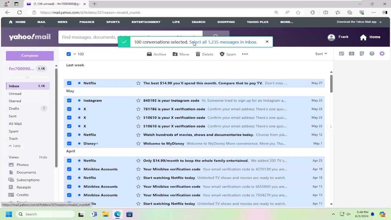 How to Bulk Delete Emails on Yahoo Mail [Tutorial]