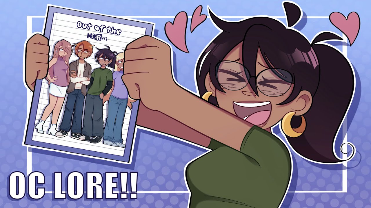 MY OCs LORE!! // art + commentary