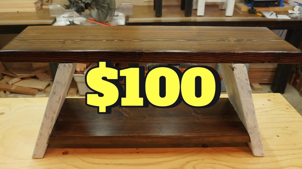 Turn a 2x10 into $100 with this Simple Bench!