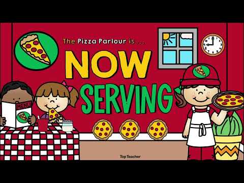 Interactive Synonyms Game: Pizza Parlour