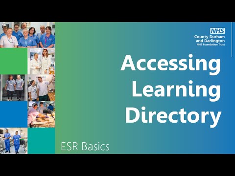 EXPLAINER - How to access the Learning Directory