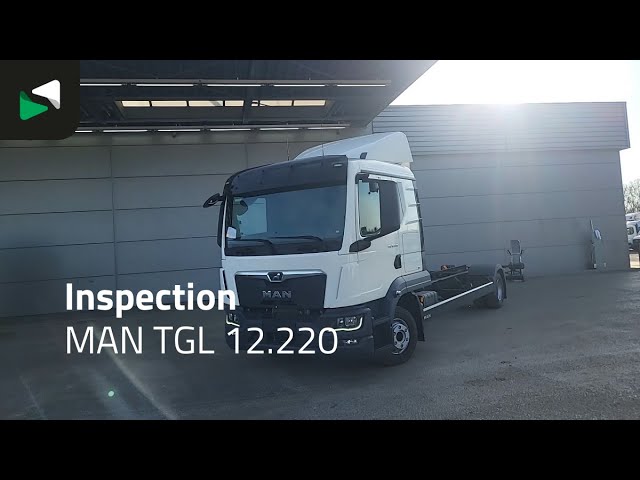 MAN TGL 12.220 4X2 Chassi lastbil - BAS World
