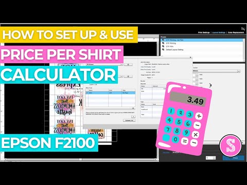 How to Price Your Custom Shirts: Using Epson Garment Creator Price Calculator