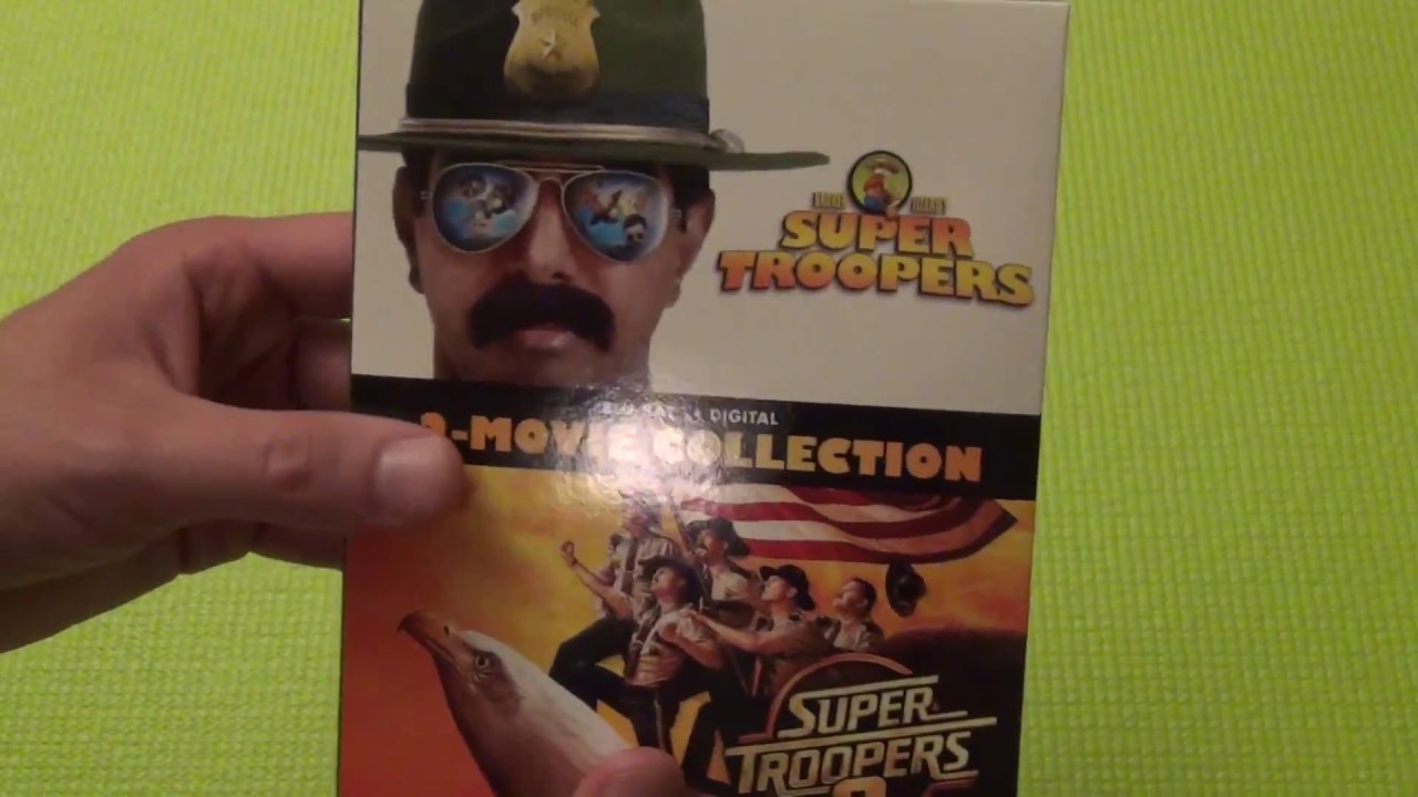 Super Troopers 2-Movie Collection Blu-Ray Unboxing