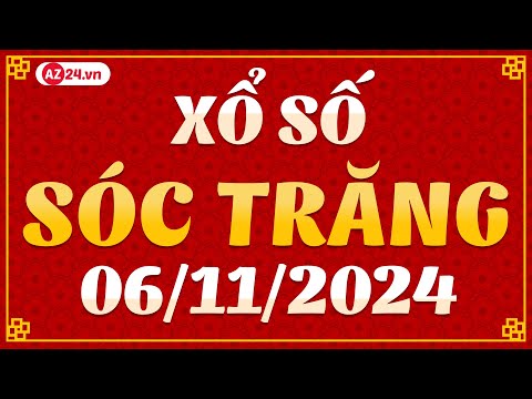 Xổ số Sóc Trăng ngày 6 tháng 11 - XSST - SXST - XSSTR - Xổ số kiến thiết Sóc Trăng hôm nay thứ 4