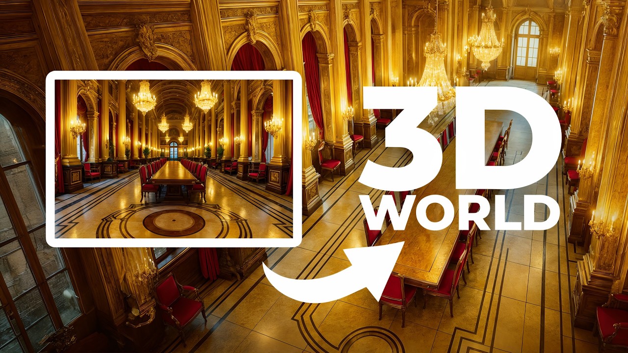 New AI Creates Full 3D Spaces From a Single Picture