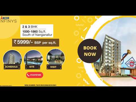 Lancor Infinys Chennai South, Keelkattalai | Price List & Brochure ...