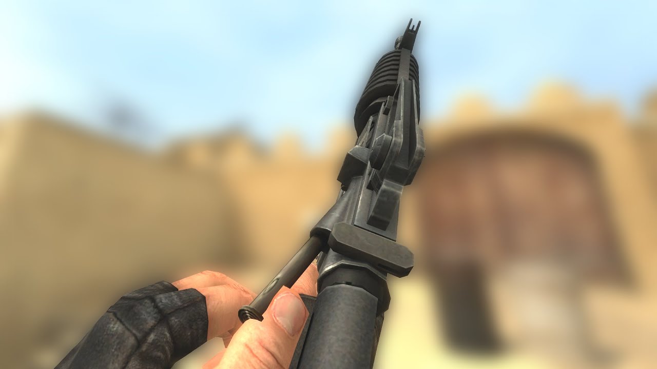 Counter-Strike Source - M4A1 Forward Assist Pull