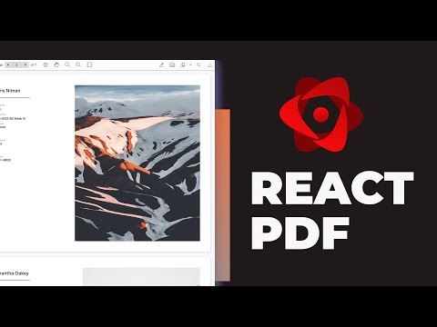 React PDF - Crea PDFs con React desde el navegador
