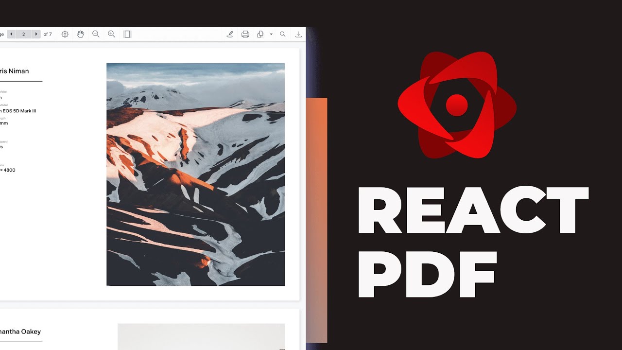 React PDF - Crea PDFs con React desde el navegador