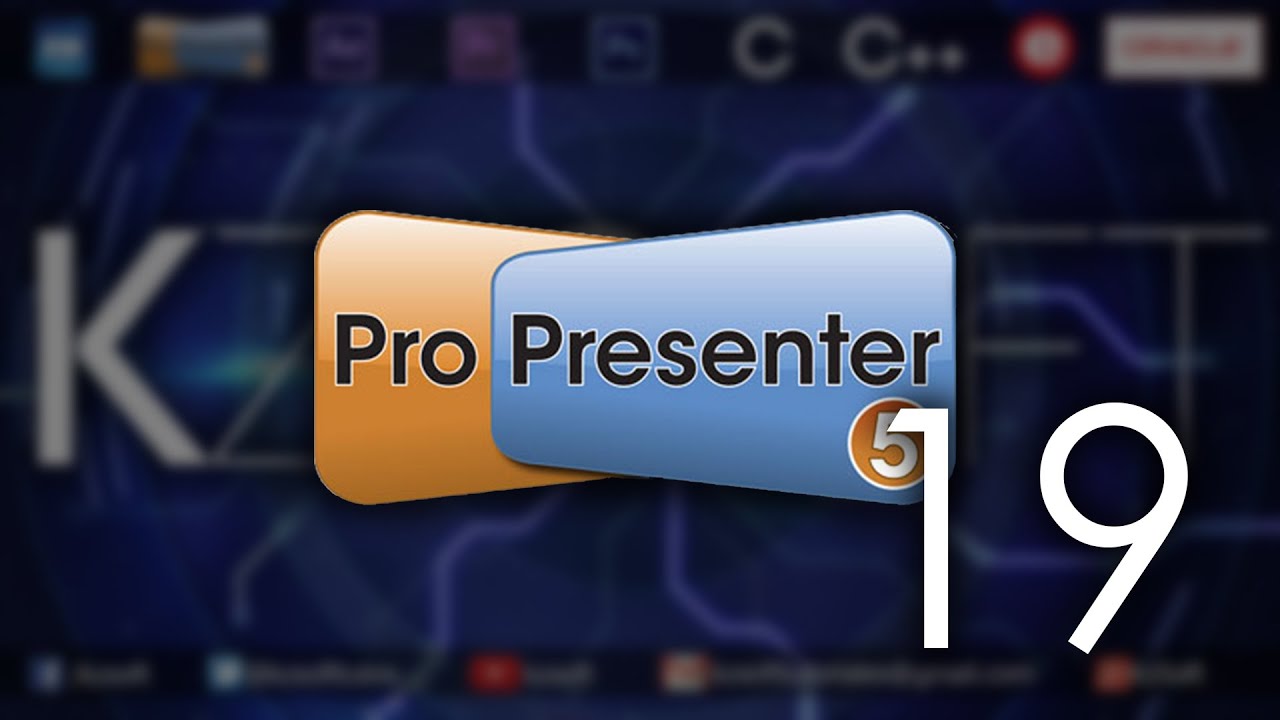 PP 19 - Twitter - Kz Soft [Tutorial ProPresenter 5]