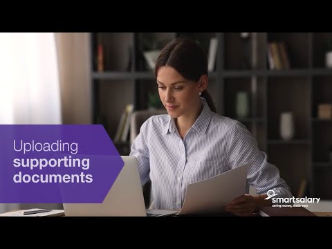 How to upload supporting documents