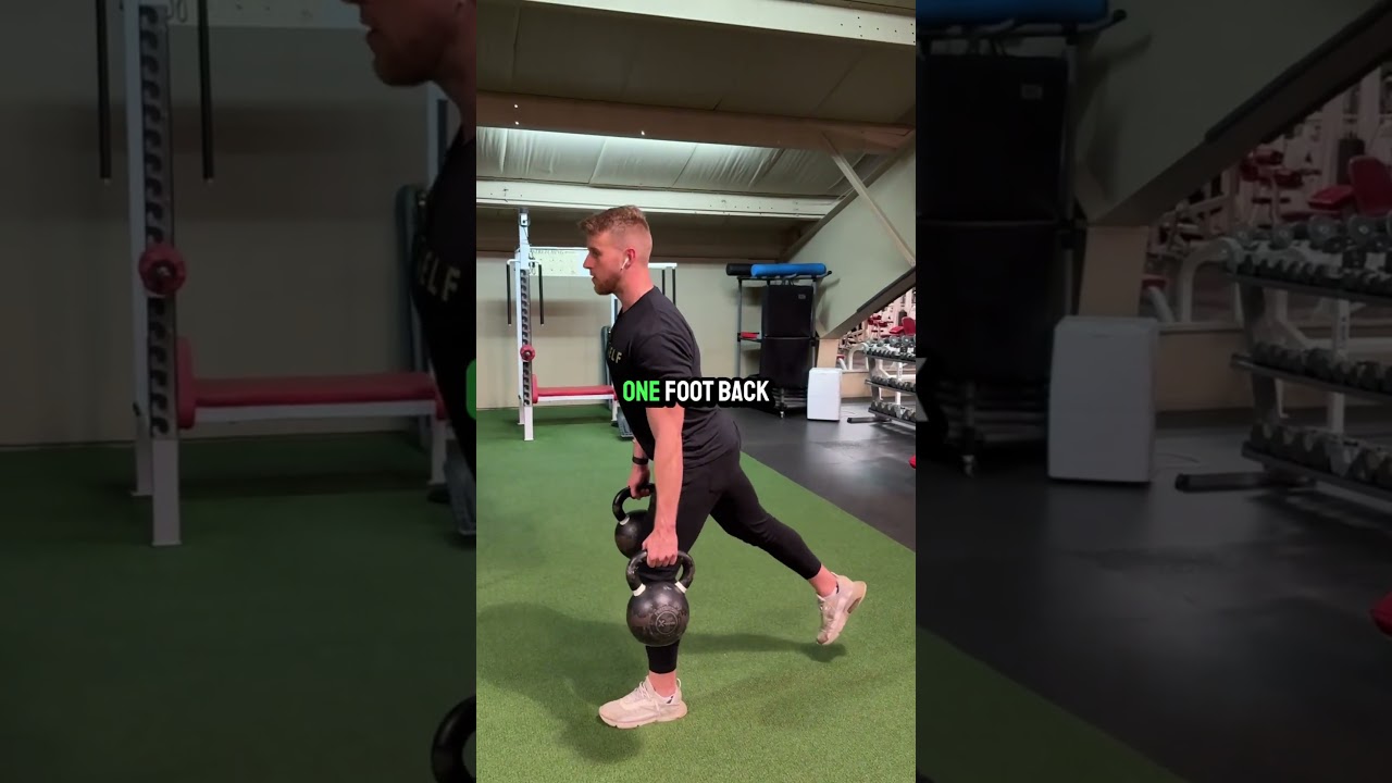 Kettlebell Split Squat Tutorial