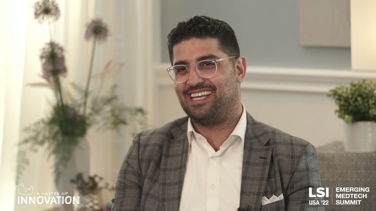 Omid Akhavan, Anthro Ventures | AMOI Studio Interview at LSI USA '22 - Life Science Intelligence