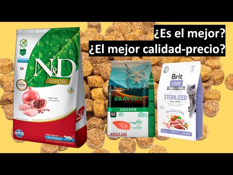 N&D PRIME: ¿el mejor alimento seco para gato? ¿El mejor calidad-precio? ¿Qué alternativas existen?
