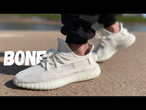 They Used The OLD Material! Yeezy 350 Bone Review & On Foot