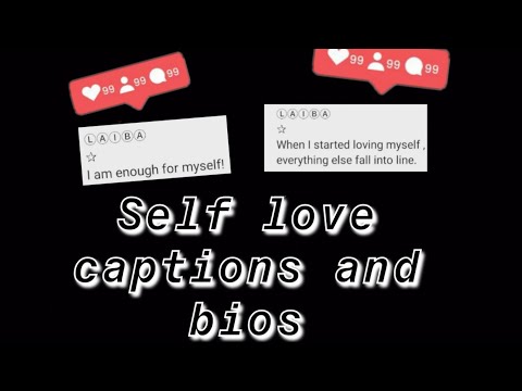 18 Best Self love Instagram Bio and Caption ideas..♡