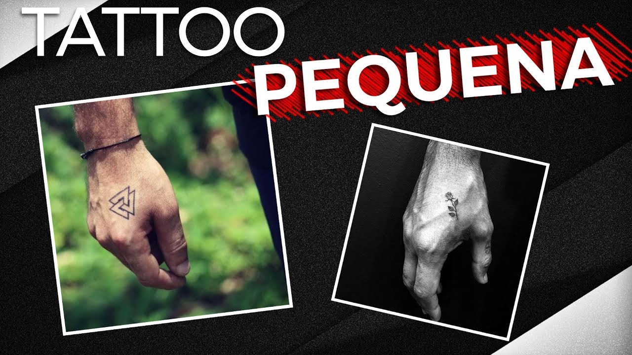 TATUAGEM MASCULINA PEQUENA: 6 ideias para te inspirar