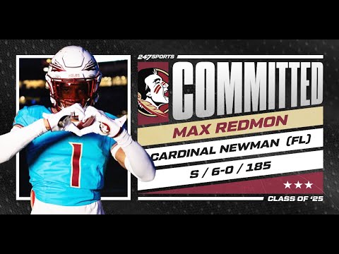 WATCH: Max Redmon commits to Florida State LIVE on 247Sports