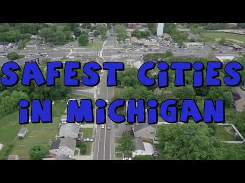 TOP 10 SAFEST CITIES To Live in MICHIGAN