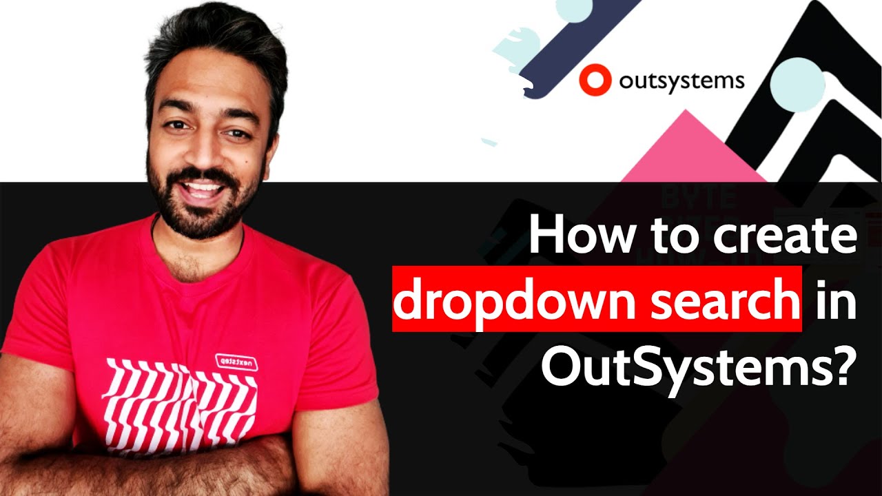 How to create dropdown search in OutSystems?