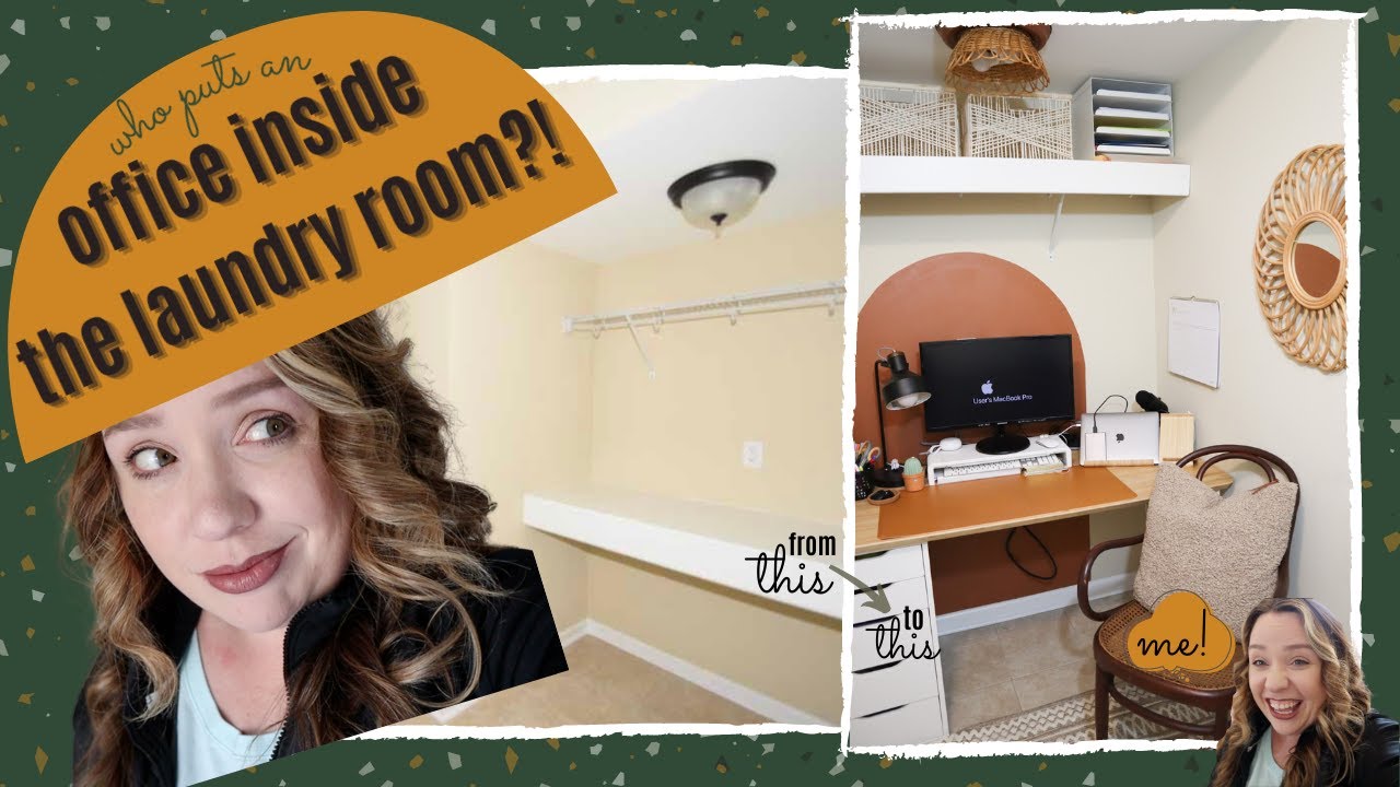 Home Office Nook Setup and Decorate With Me 2021| DIY Decor Ideas| Let's Chat!