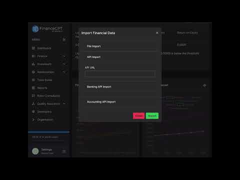IPOXCap AI FinanceGPT Demo