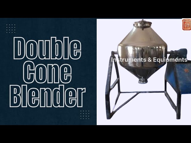 Double Cone Blender - Double Cone Blenders Manufacturer from Hyderabad