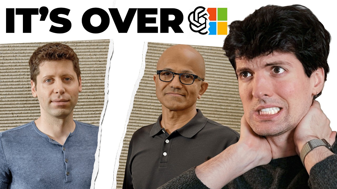 Microsoft and OpenAI break up (Amazon is pumped)