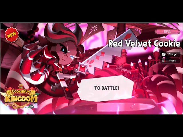 Red Velvet Cookie from Cookie Run: Kingdom