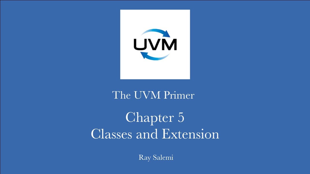Chapter 5: Classes and Extension