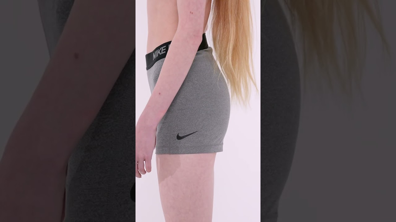 🤩 Nike Pro - Grey  Shorts - Try On 🤩