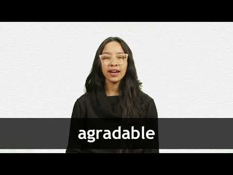 English Translation of “AGRADABLE” | Collins Spanish-English Dictionary
