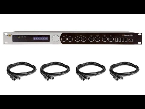 iCONNECTIVITY MioXL Rackmount WiFi / USB / MIDI / Ethernet | Reverb