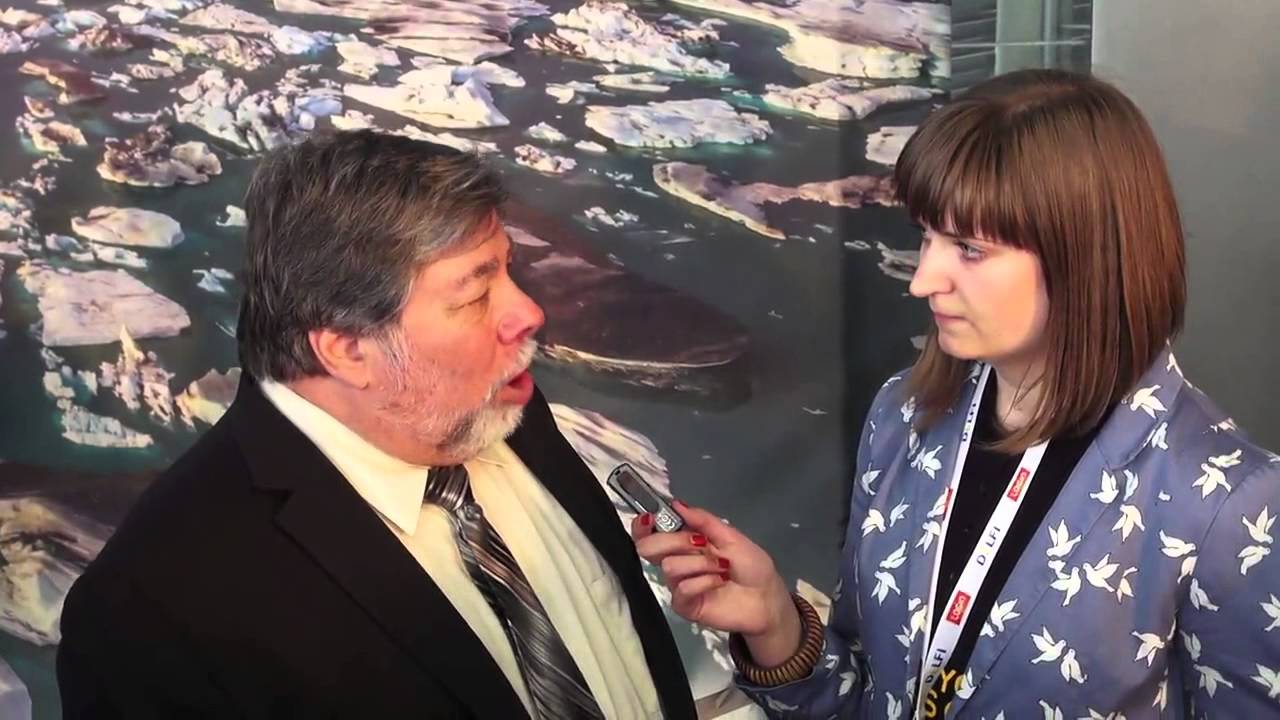 Steve Wozniak gives advice to Lithuanian Startups