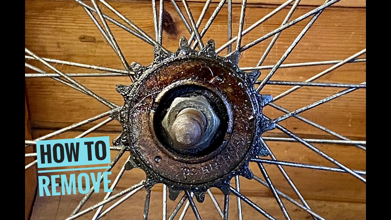Bmx freewheel removal (the ghetto way!) no special tools needed!