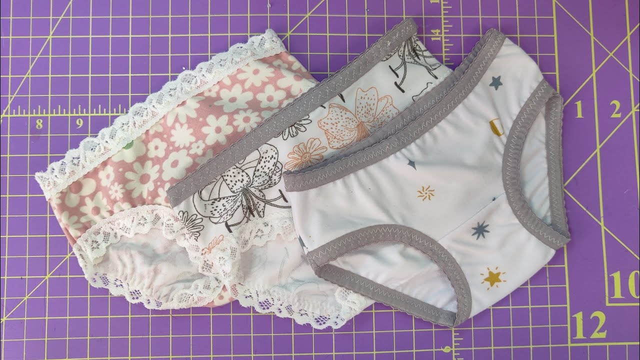 How to sew kids undies Tutorial, Part 2, PDF pattern