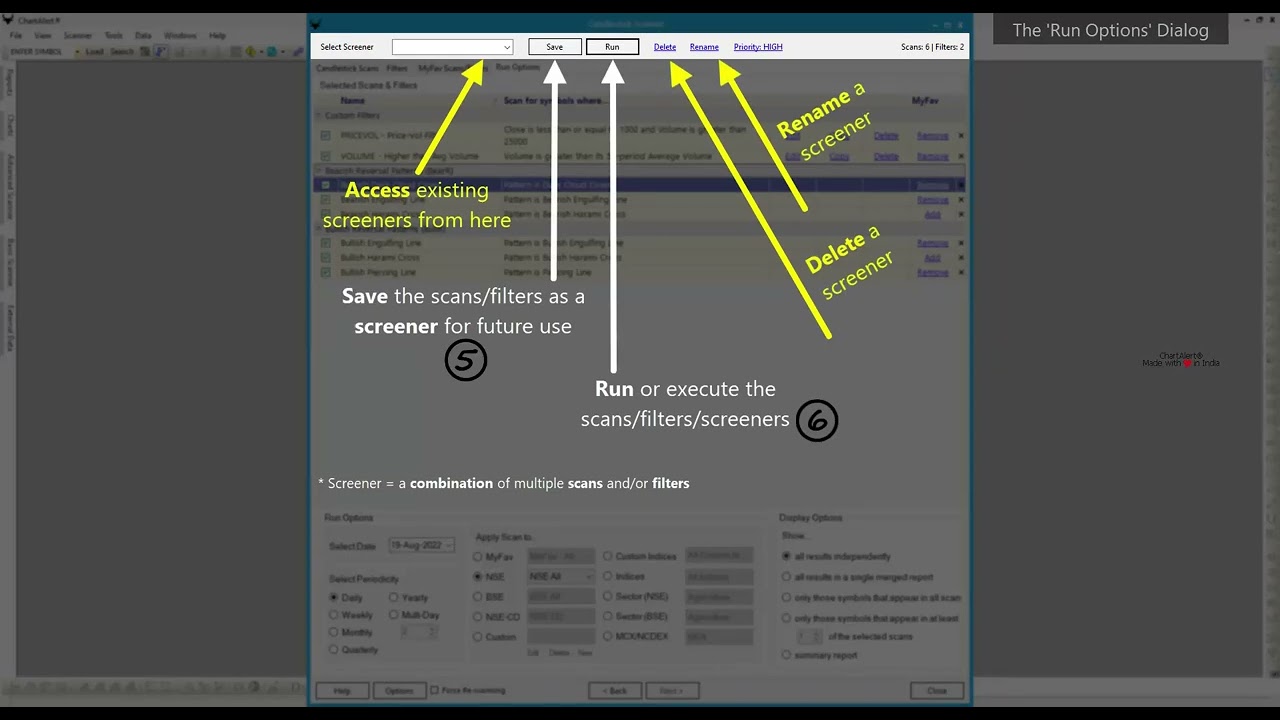 Basic Scanner - Candlestick Scans