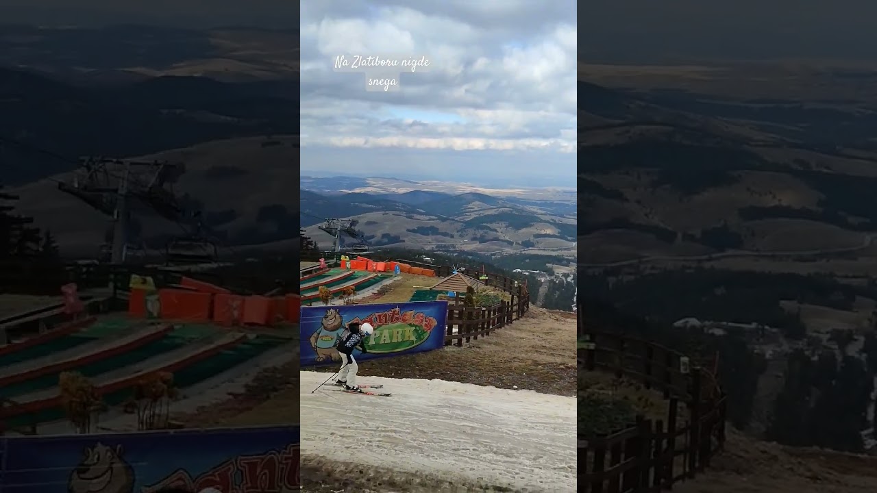 Na Zlatiboru nigde snega!