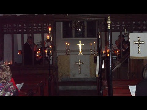Compline for Kinwarton. A Night Prayer service sung to plainchant.