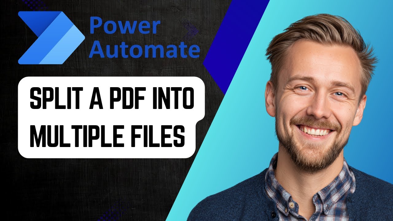 How to Split a PDF into Multiple Files with Power Automate | Full Step-by-Step Tutorial (2025)