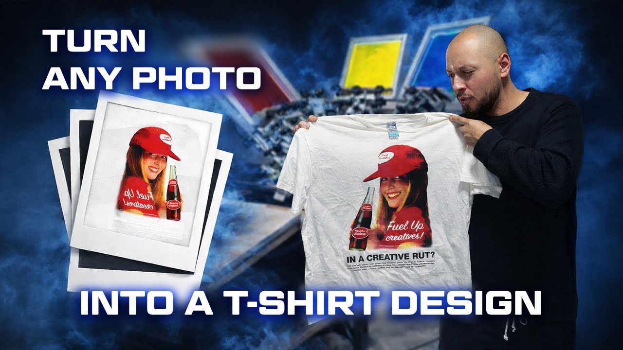 How To Screen-Print CMYK Process! Full walkthrough tutorial