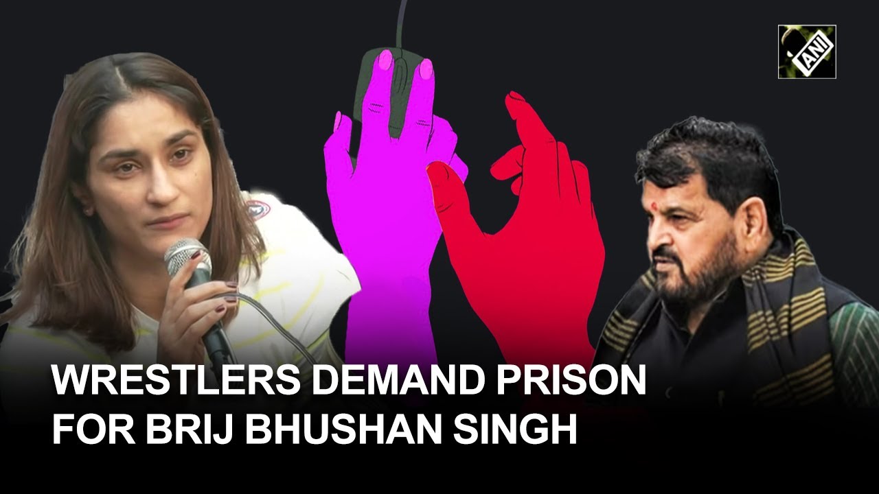 Will make sure Brij Bhushan Singh resigns, gets jailed: Vinesh Phogat