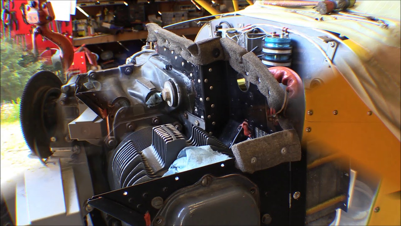 Piper Supercub Widebody refurbishment: mounting oil cooler