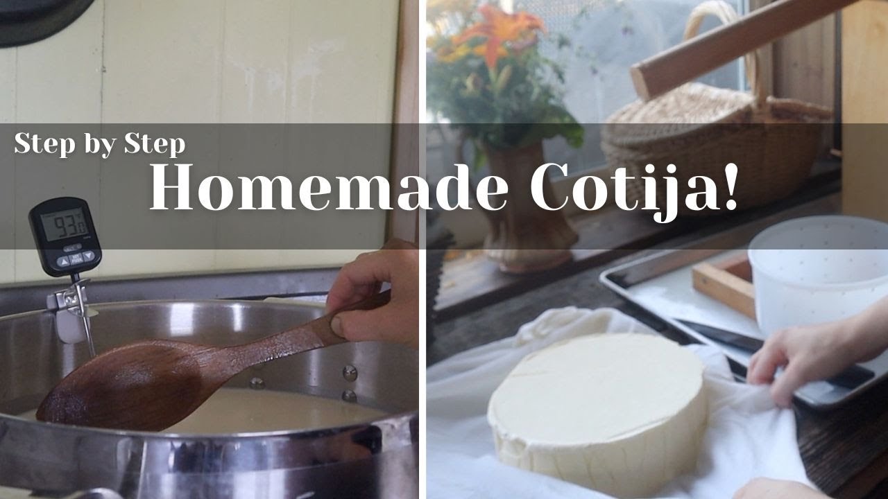 How to Make Cotija Cheese from Scratch | Easy Homemade Recipe