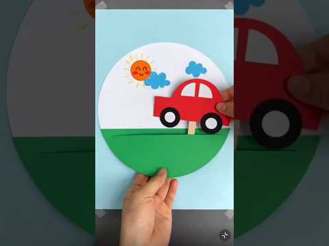 car |art and craft| Diy| #art #creativeclayideas #diy #creativejoykids #storylineonline5