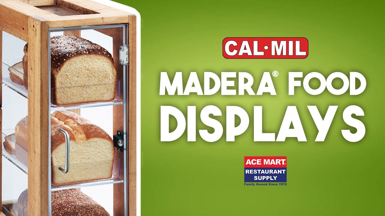 Cal Mil Madera Food Displays
