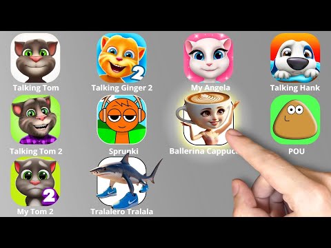Talking Tom,Italian Brainrot,Merge Fellas,Talking Ben,POU,Sprunki Incredibox,My Hank,Angela,Ginger