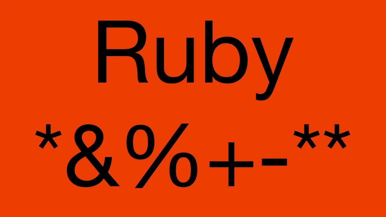 Learn Ruby:  Operator Precedence